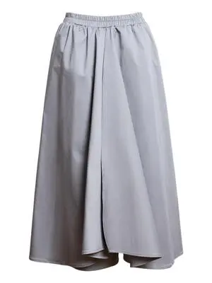 BIANCA POPP Samurai Pants Midi In Cotton - Grey