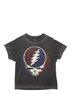 OTHER UK Grateful Dead Steal Your Face Vintage T-shirt - Black