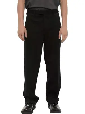 Neil Barrett Concealed-fastening Tailored Trousers - Black