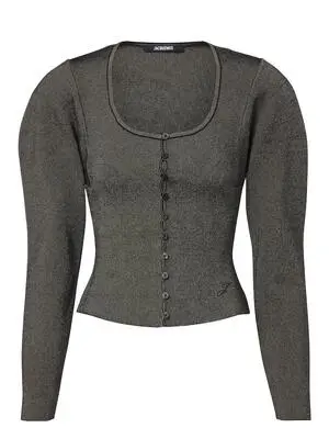 Jacquemus Sera Cardigan - Grey