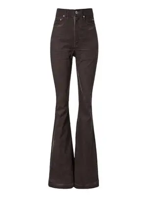 Rick Owens Bollan Bootcut Jeans - Brown