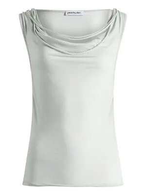 PEACHY DEN Blanche Top - Mist