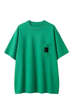 Givenchy Logo-patch Pocket T-shirt - Green