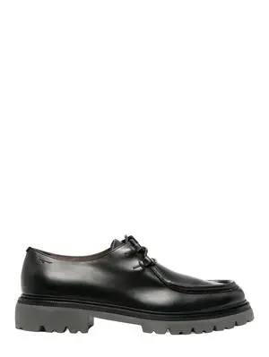 FERRAGAMO Lace-up Derby Shoes - Black