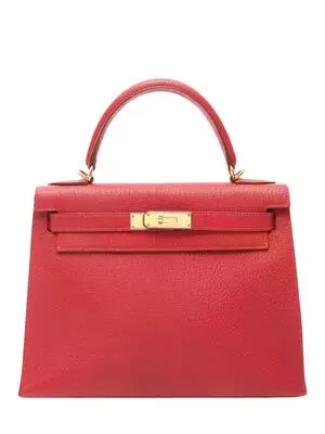 Hermès 2003 Kelly 28 Tote Bag - Red
