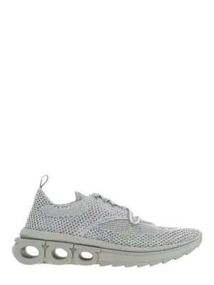 FERRAGAMO Running Lace-up Sneakers - Silver