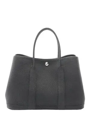 Hermès 2026 Tpm Garden Party Tote Bag - Black