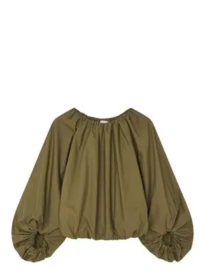 BY MALENE BIRGER Semara Organic Cotton Blouse Hunt