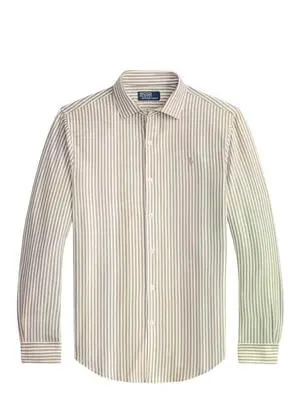 Polo Ralph Lauren Striped Oxford Shirt - Neutrals