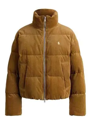 Polo Ralph Lauren Corduroy-effect Quilted Jacket - Brown
