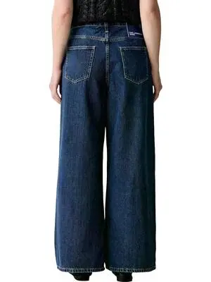 Karl Lagerfeld Wide-leg Jeans - Blue