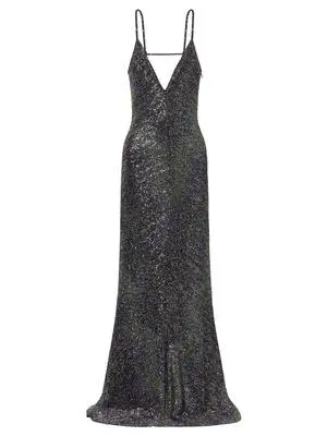 Missoni Embellished Crochet-knit Maxi Dress - Multi