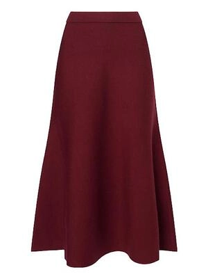 Simkhai Cassie Knitted Wool Maxi Skirt - Fig
