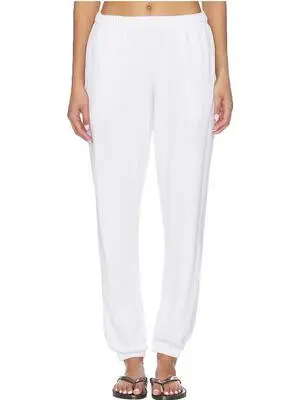 Michael Lauren Viper Sweatpant With Side Pocket In . Also - White