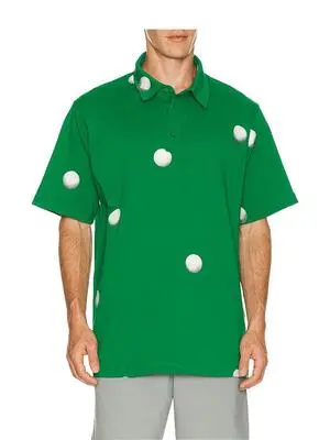 STUDENTS GOLF Filhurst Short Sleeve Polo Shirt In . Also - Green