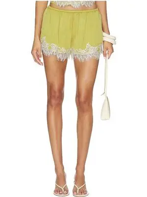 Rococo Sand Drawstring Shorts In . Also - Olive