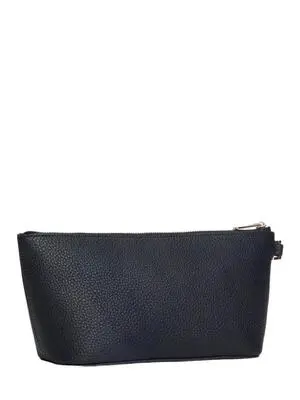 Tommy Hilfiger Braided Pebbled-texture Make Up Bag - Blue