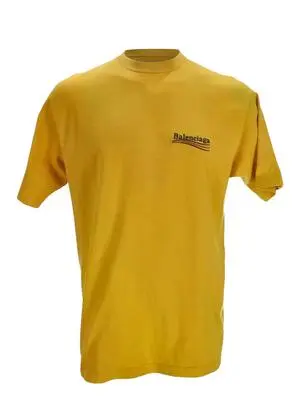 Balenciaga Political Campaign T-shirt - Yellow