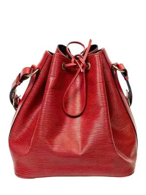 LOUIS VUITTON Pm Noe Bucket Bag Red