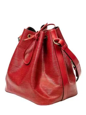 LOUIS VUITTON Pm Noe Bucket Bag - Red