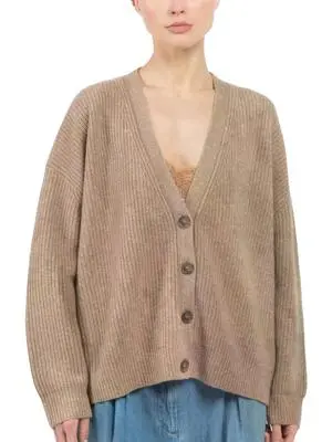 Jenni Kayne Button V-neck Cardigan - Neutrals