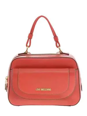 Moschino Logo-plaque Top-handle Tote Bag - Red