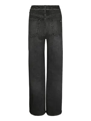 Rag & Bone Miramar Drawcord Jeans - Black
