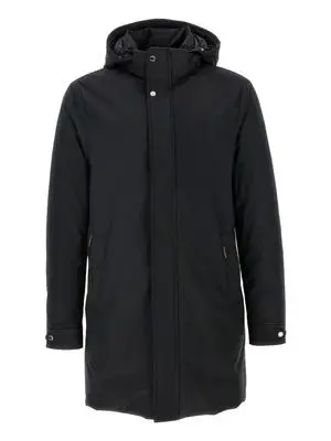 MOORER Vermont Padded Parka - Blue