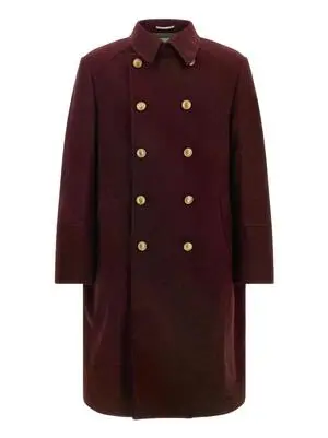 Brunello Cucinelli Double-breasted Coat - Red