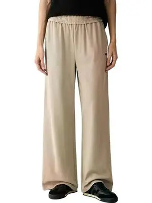 Karl Lagerfeld Logo-patch Side-stripe Track Pants - Neutrals
