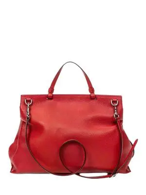 Gucci Large Bamboo Daily Tote Bag - Red