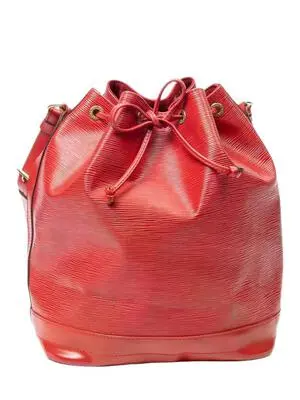 LOUIS VUITTON Gm Noé Bucket Bag - Red