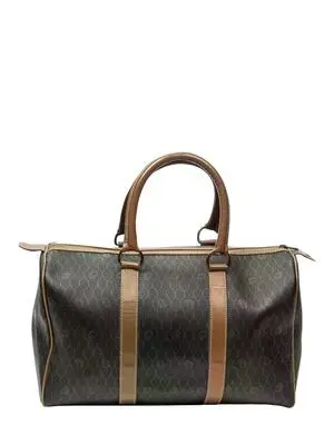 Dior Honey-comb Boston Handbag - Grey