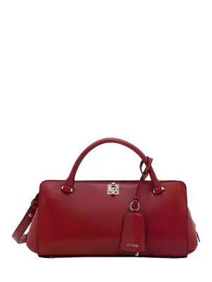 Guess Audrey Satchel Bag - Red