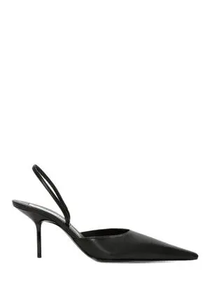 Victoria Beckham Sloane Slingback Heeled Pumps - Black