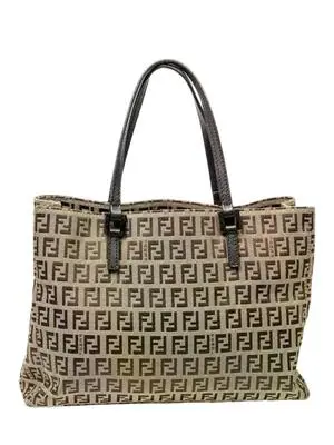 Fendi Zucca Tote Bag - Neutrals
