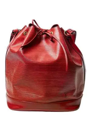 LOUIS VUITTON Gm Noé Épi Bucket Bag - Red