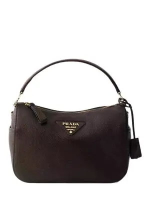 Prada Small Leather Bag - Brown
