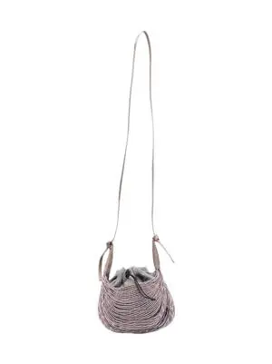 MARIANA MENDEZ Bowl Cage-effect Shoulder Bag - Grey