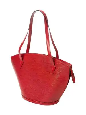 LOUIS VUITTON St-jacques Epi Shoulder Bag Red