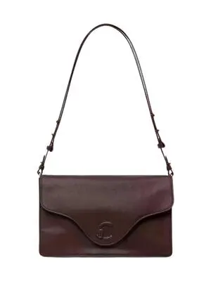 COCCINELLE Logo-embossed Leather Tote Bag - Brown
