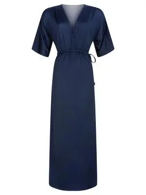 CHIC BY LIRETTE Kimono Dress Lotus Natural Nightblue - Black