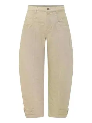 Isabel Marant Étoile Leja Panelled Trousers - Neutrals