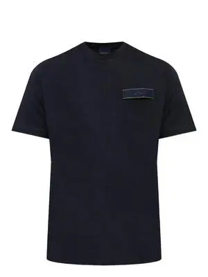 Paul & Shark Logo-patch T-shirt - Blue
