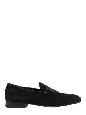 FERRAGAMO Libero Slip-on Loafers - Black