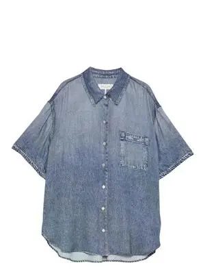 Rag & Bone Short-sleeved Shirt - Blue