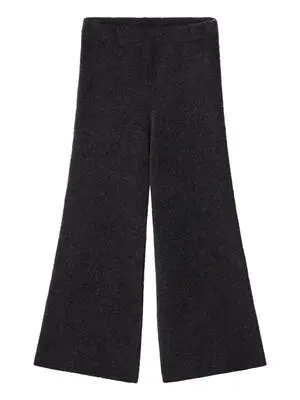 DOUUOD Ebony Bouclé Knit Trousers - Brown