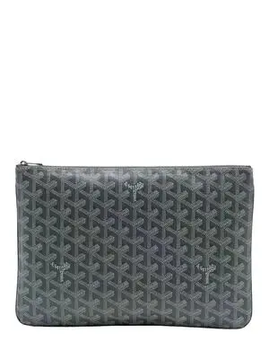 Goyard 2018 Goyardine Senat Mm Clutch Bag - Grey