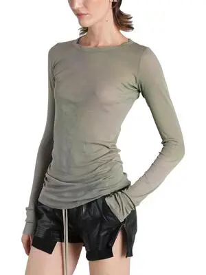 Rick Owens Exposed-seam Long-sleeve Sweater - Neutrals