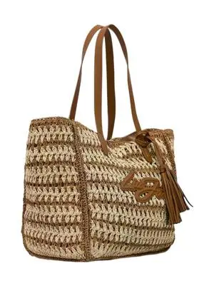 Liu Jo Medium Quilted Tote Bag - Brown